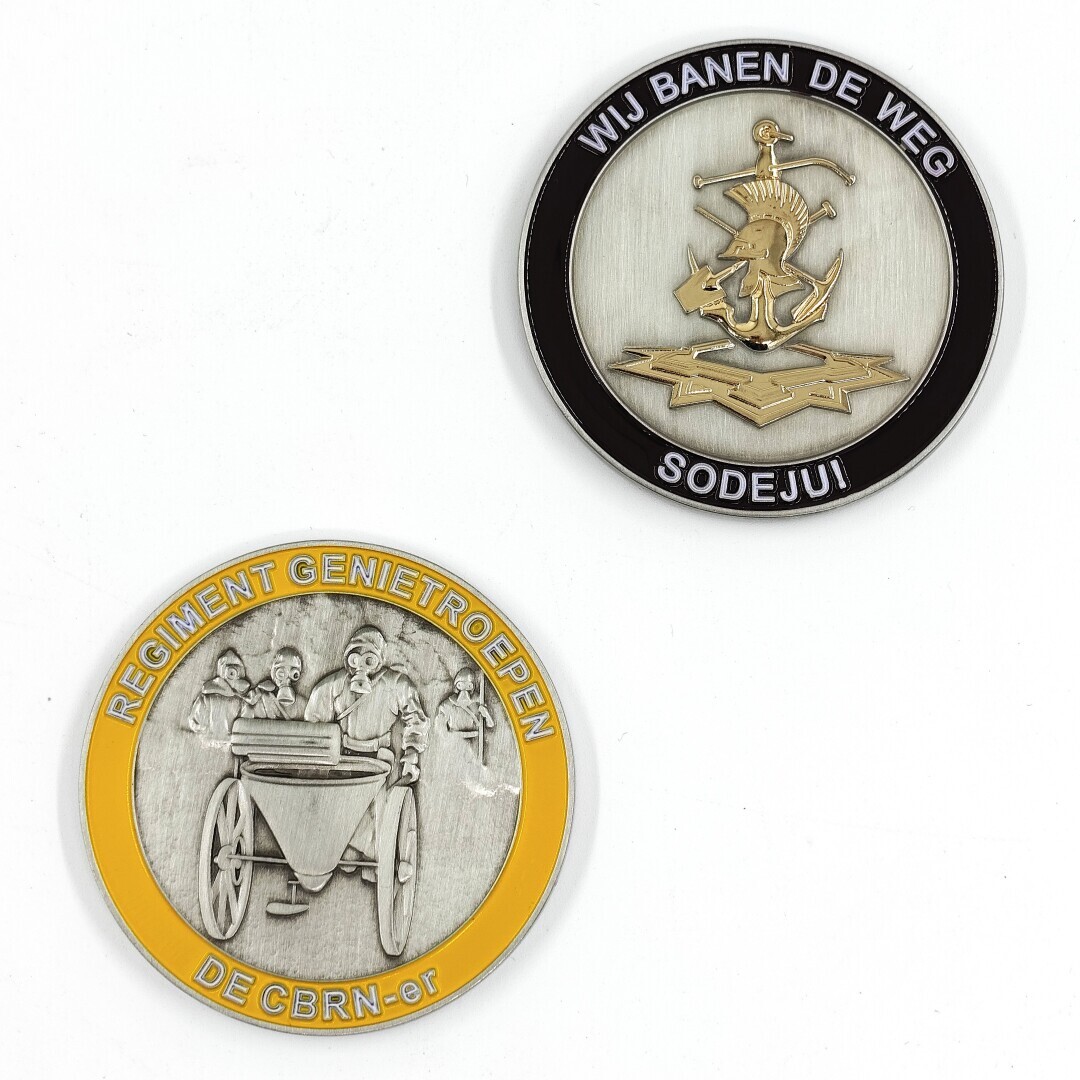 Historische coin Regiment Genietroepen "de CBRN-er" - Geniemuseum
